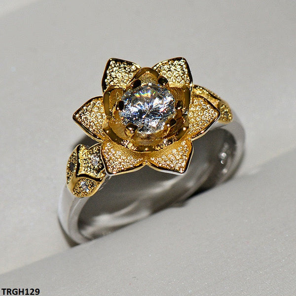 TRGH129 KYC Round Flower Ring - TRGH – My Store